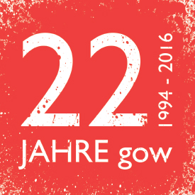 22 Jahre gow / Gerd Ortner Werbung GmbH
